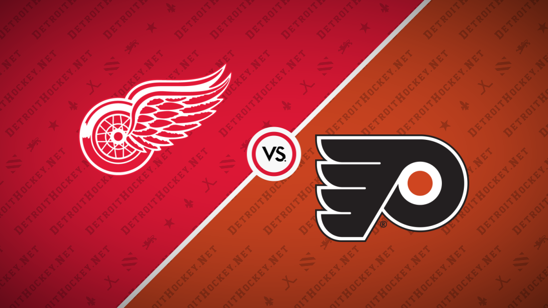 SSOTD: Red Wings vs. Flyers, 1/25/2024 - MotownRedWings.com